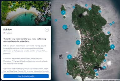 DiveJourney | Dive Map, Destination Guides & Dive Spots Worldwide